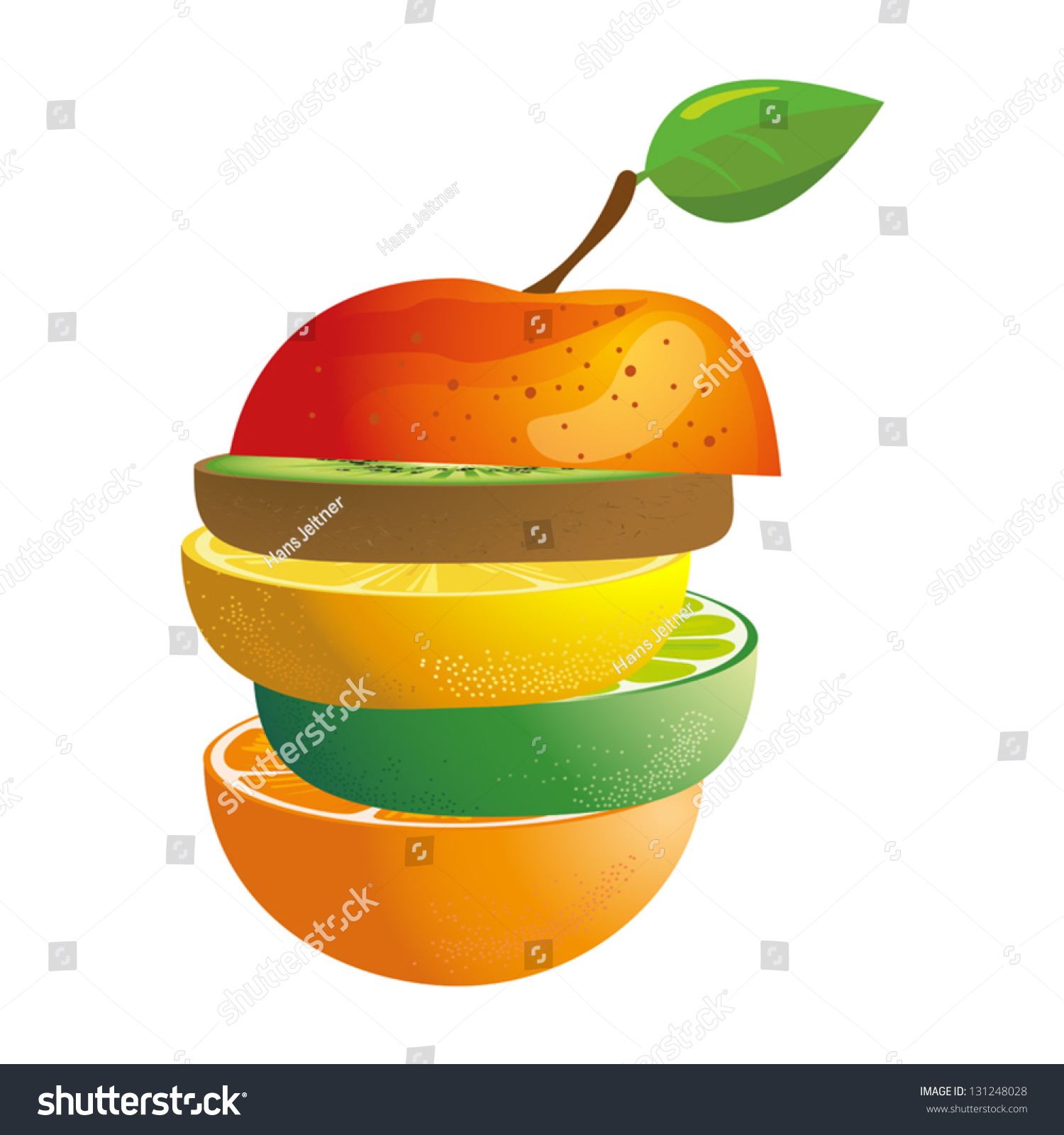 5,915 Fruits stack Stock Vectors, Images & Vector Art | Shutterstock