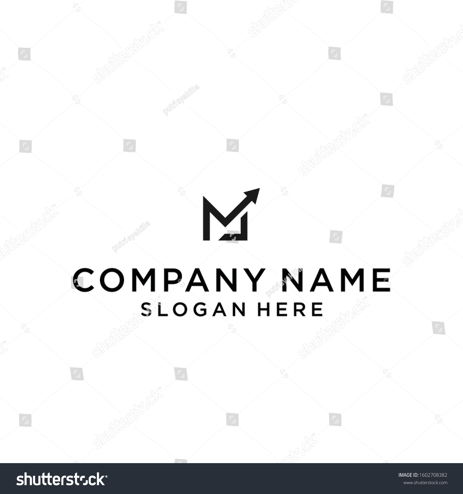 Ml Logo Ml Icon Stock Vector (Royalty Free) 1602708382
