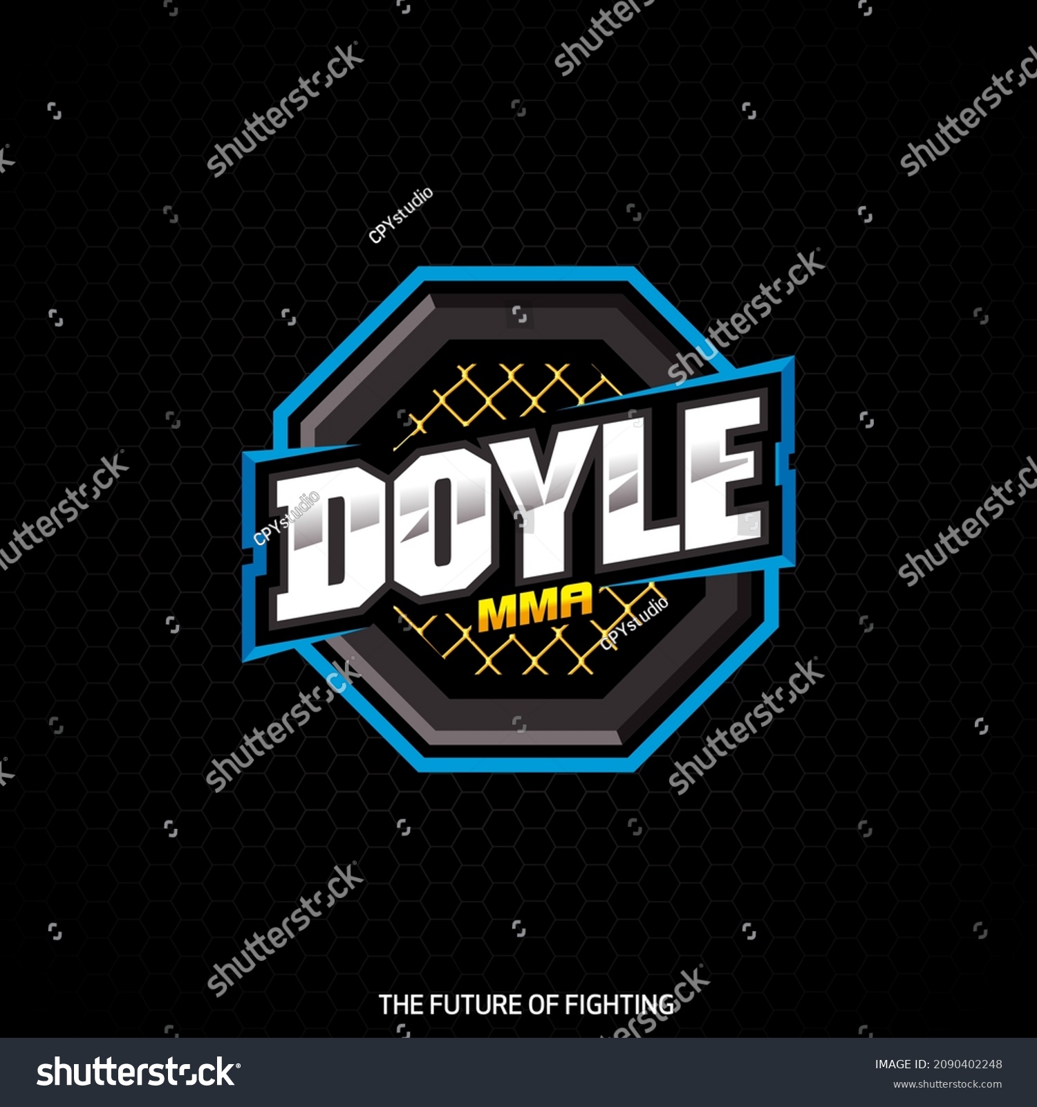 Mma cage vector Images, Stock Photos & Vectors | Shutterstock