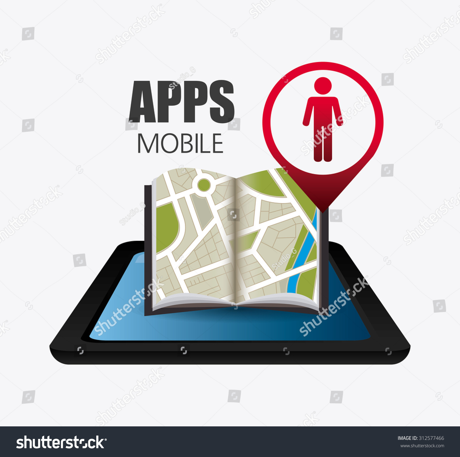 Mobile App Design Vector Illustration Eps Stock Vector (Royalty Free ...