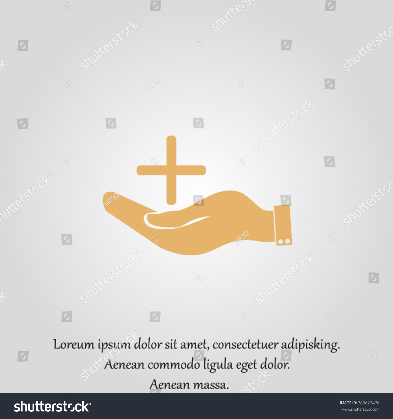 Mobile Application Helping Hand Stock Vector (Royalty Free) 380627476 ...