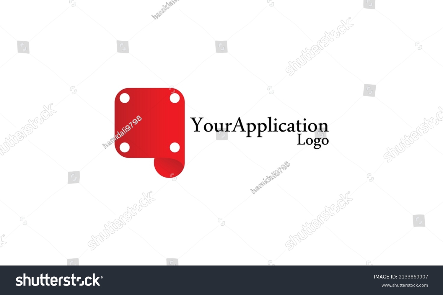 Mobile Application Logo Vector Templates File Stock Vector (Royalty ...