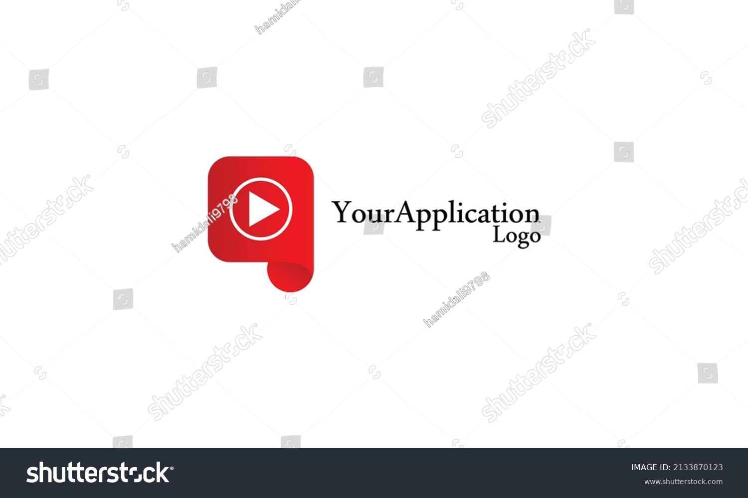 Mobile Application Logo Vector Templates File Stock Vector (Royalty ...