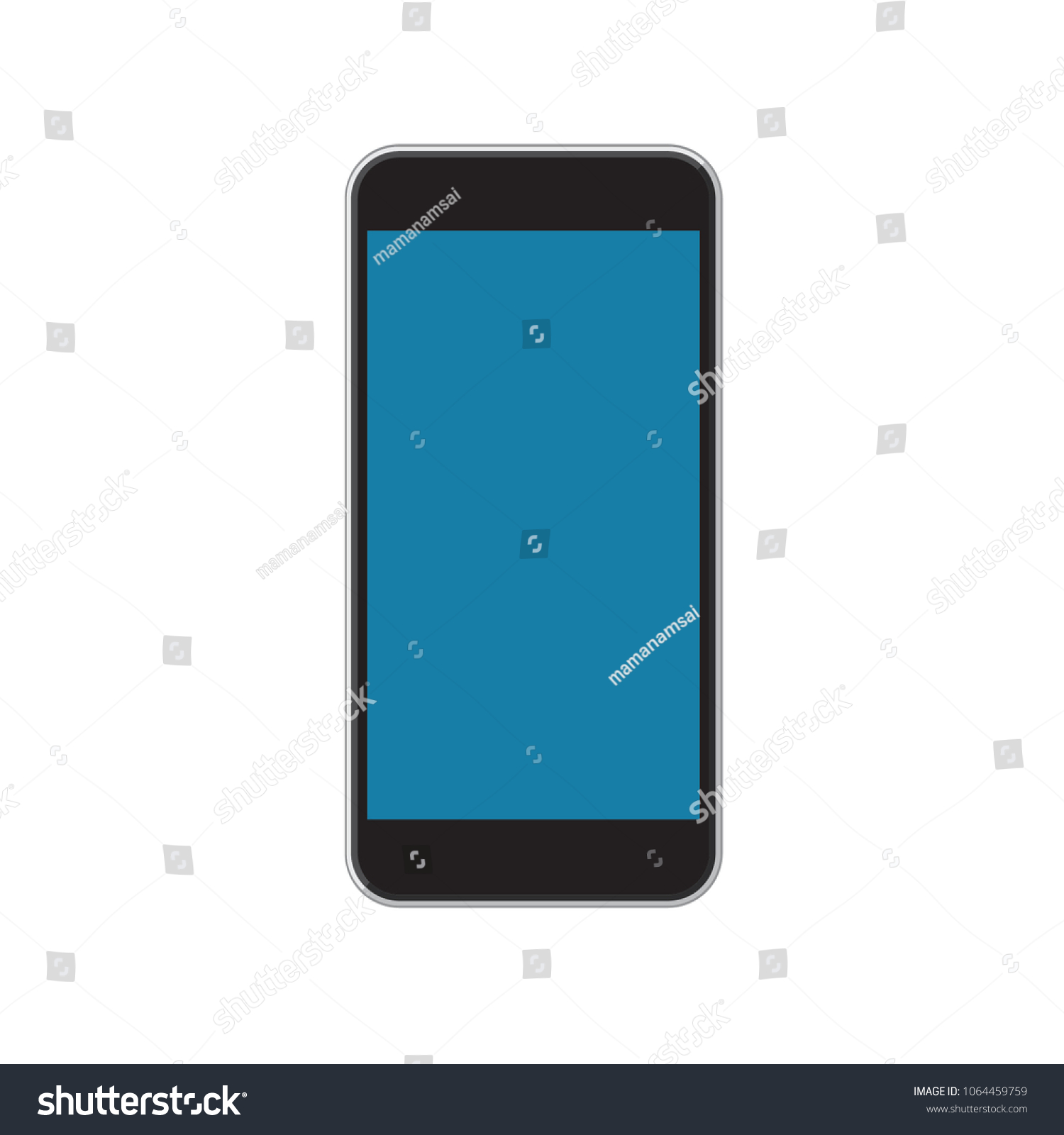 Mobile Phone Vector Design Stock Vector (Royalty Free) 1064459759 ...