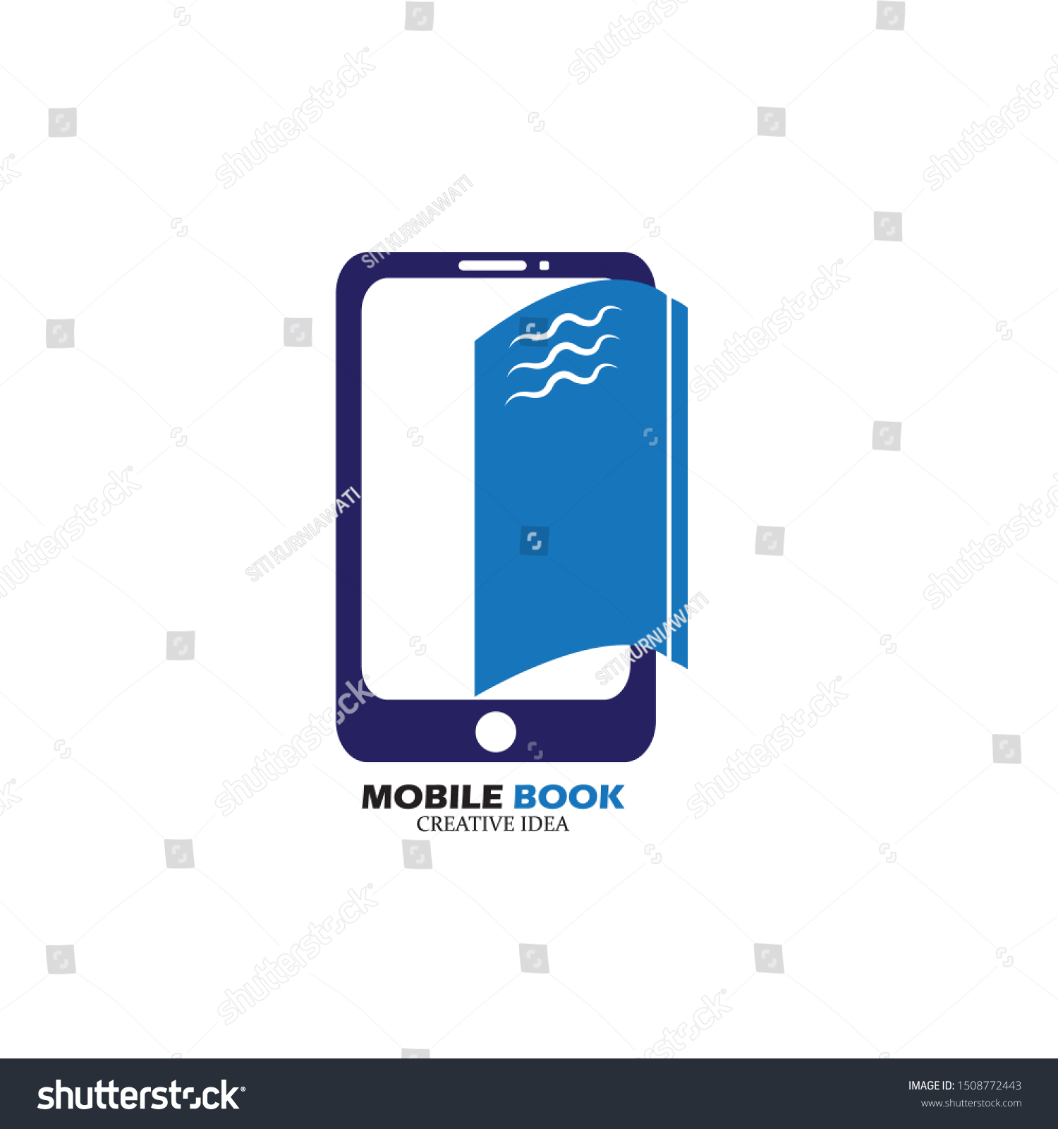 Mobile Phone Vector Logo Design Template Stock Vector (Royalty Free ...