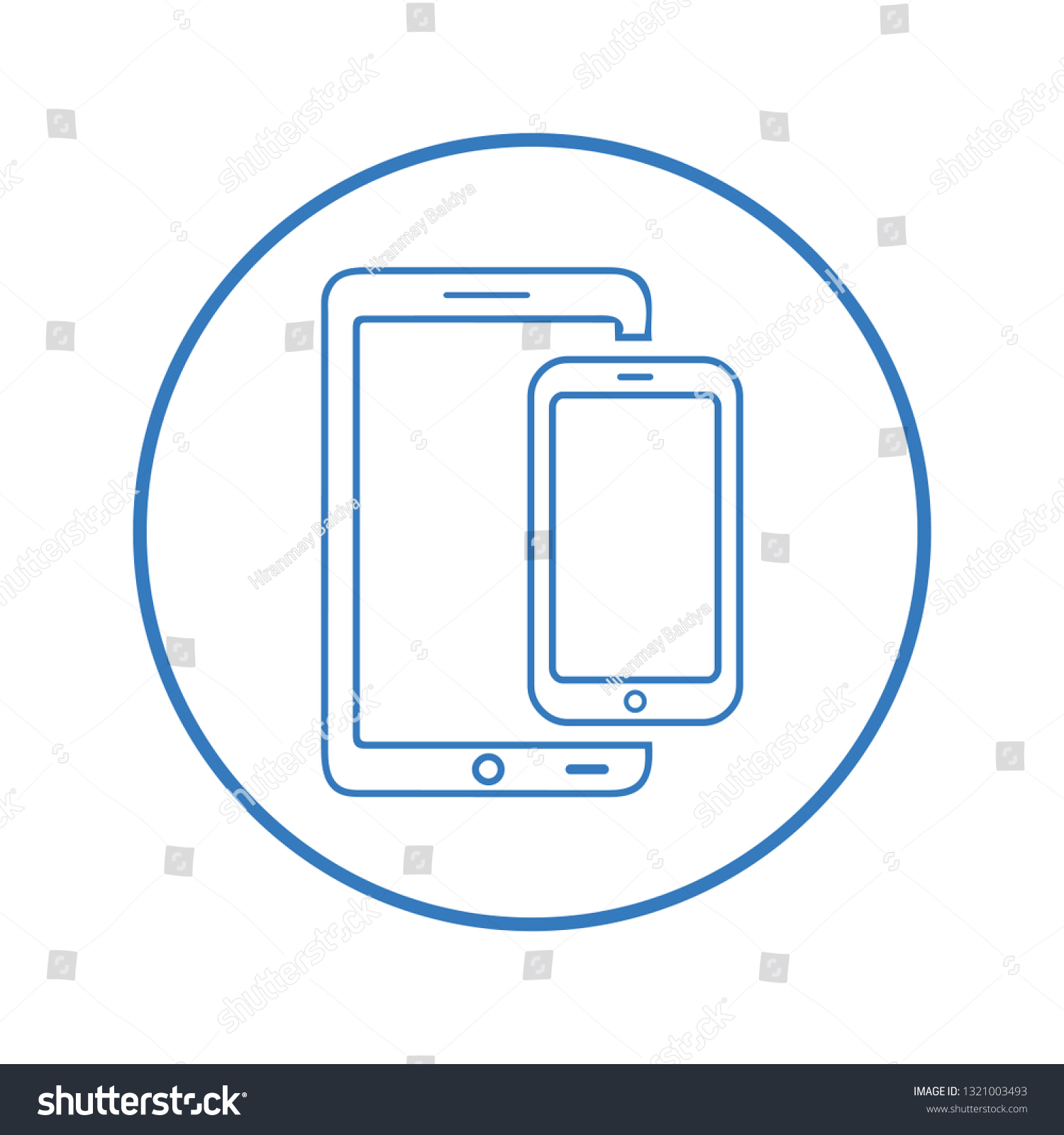Mobile Vector Icon Mobile View Logo Stock Vector (Royalty Free ...