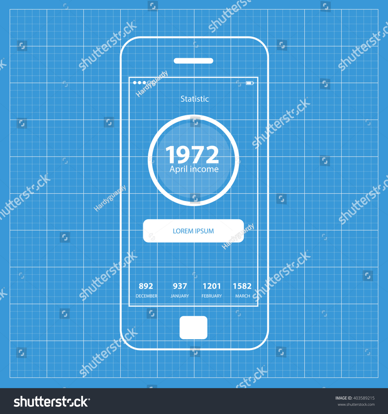 Mobile Wireframe App Ui Kit Finance: เวกเตอร์สต็อก (ปลอดค่าลิขสิทธิ์ ...