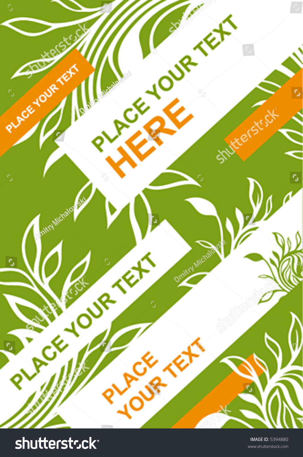 Model Advertising Publicity Background Border Stock Vector (Royalty ...