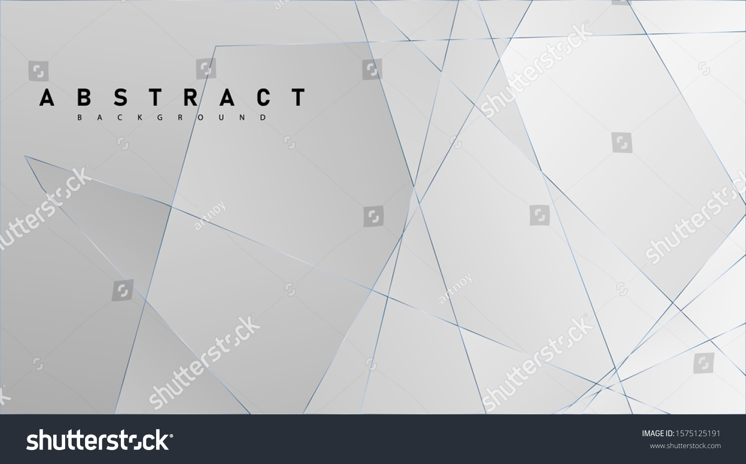 Modern Abstract Light Silver Background Vector Stock Vector (Royalty ...
