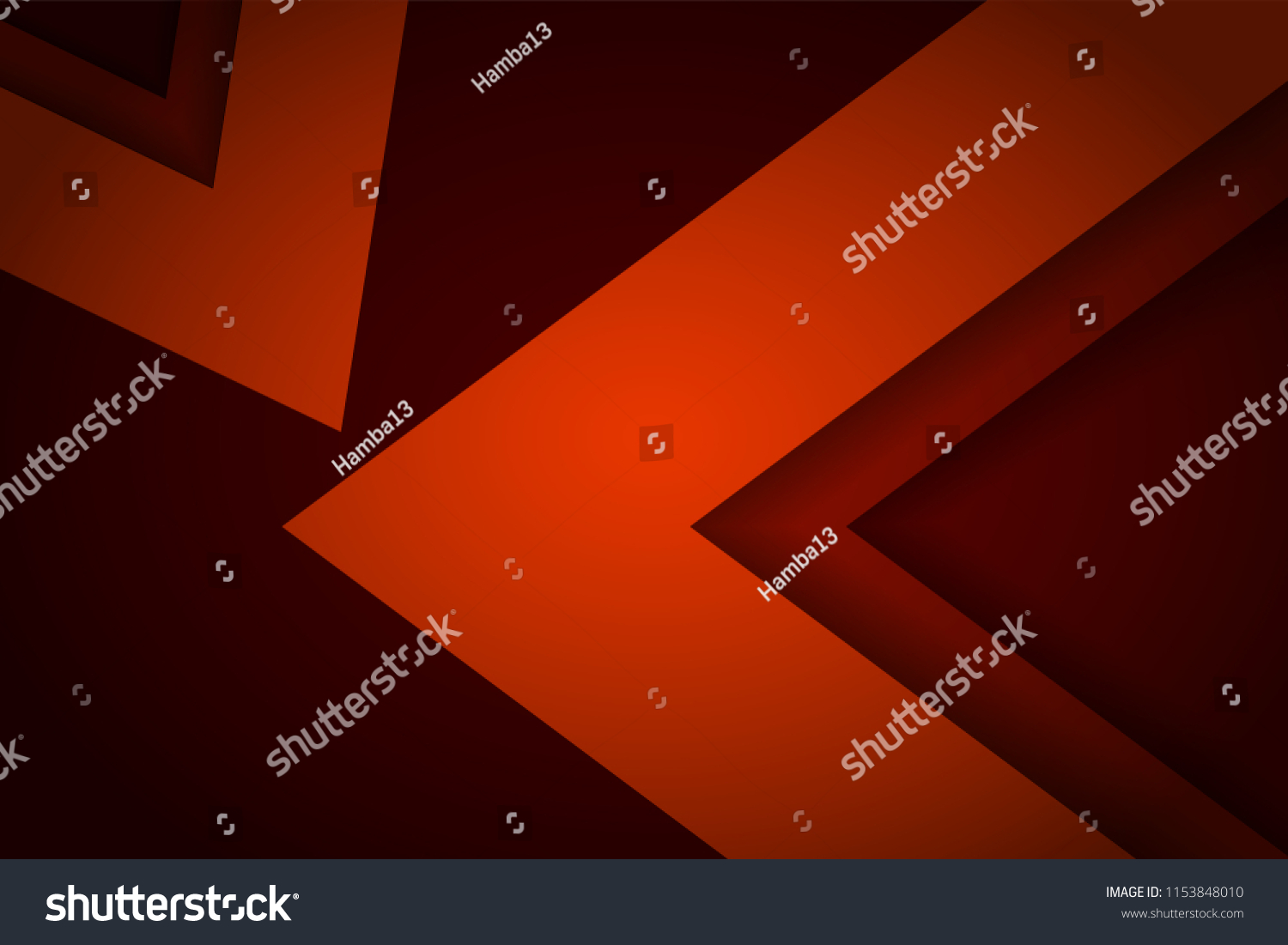 Modern Abstract Red Background Stock Vector (Royalty Free) 1153848010 ...