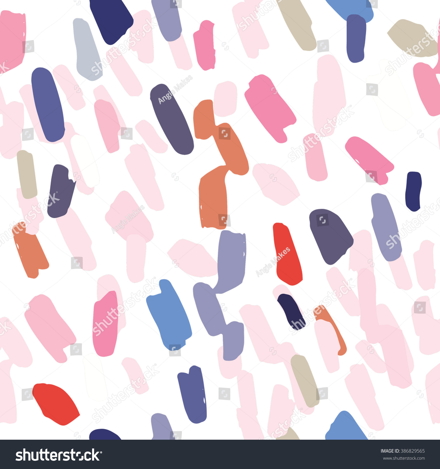 Modern Abstract Repeating Vector Confetti Pattern Stock Vector (Royalty ...