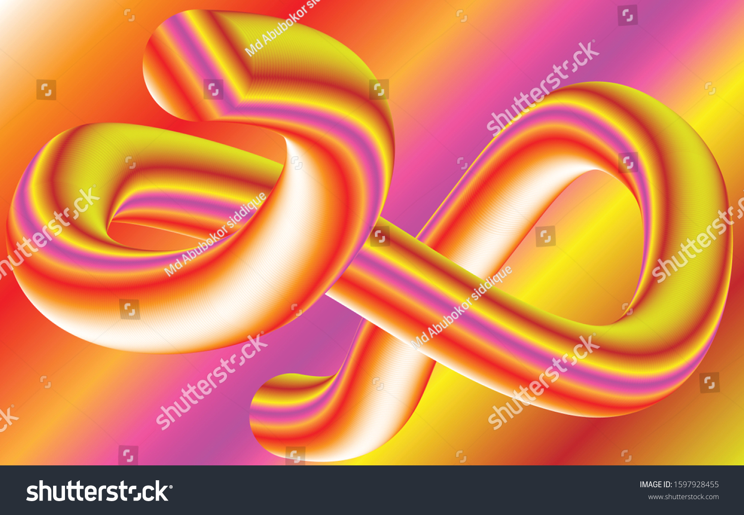 Modern Abstract Squeeze Fluid Background Liquid Stock Vector (Royalty ...