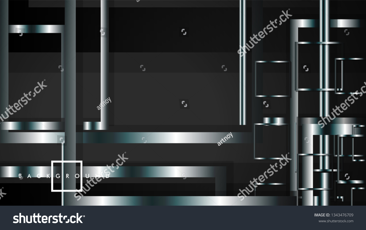 Modern Abstract Vector Box Background White Stock Vector (Royalty Free ...