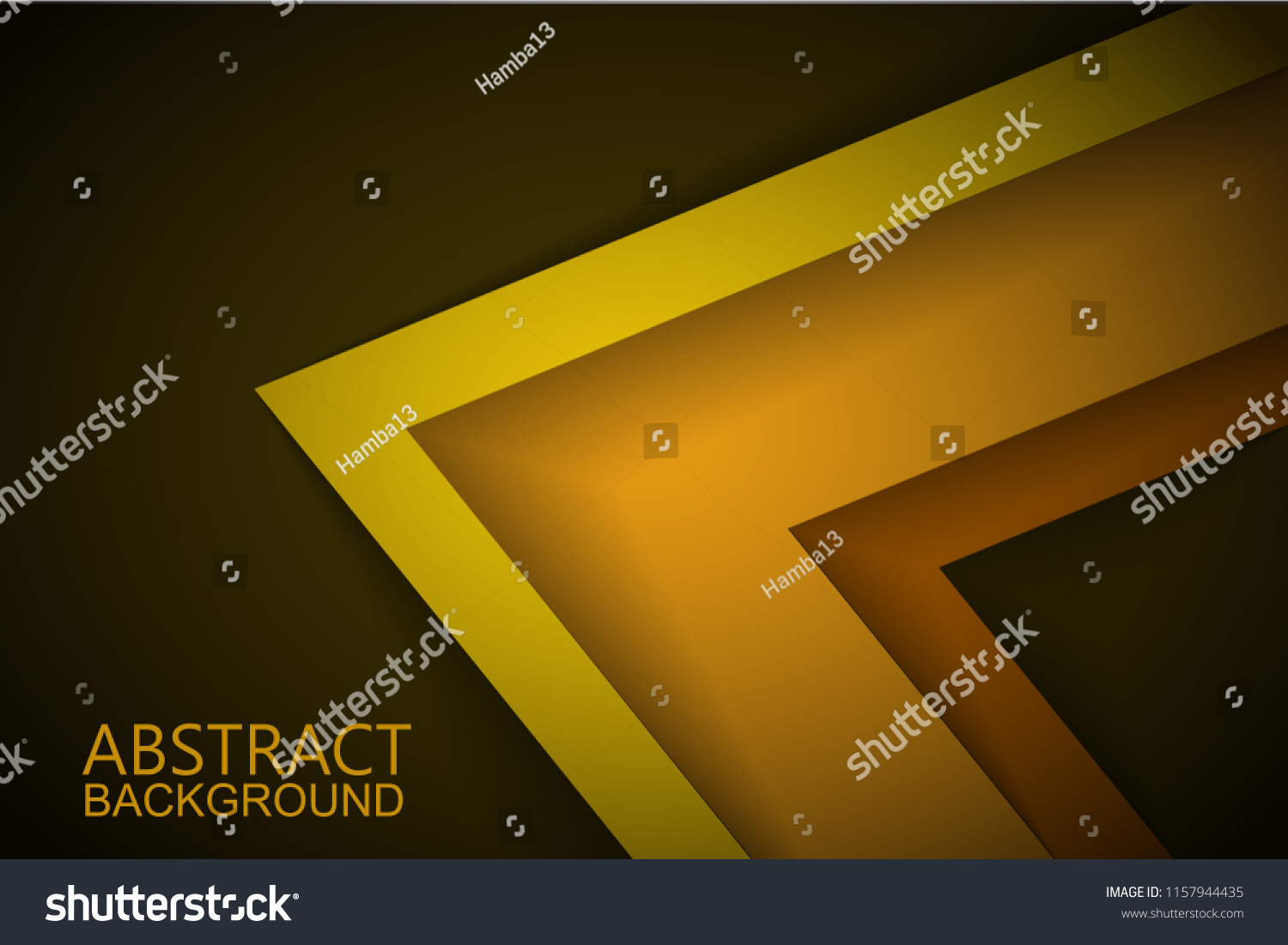 Modern Abstract Yellow Background Stock Vector (Royalty Free ...