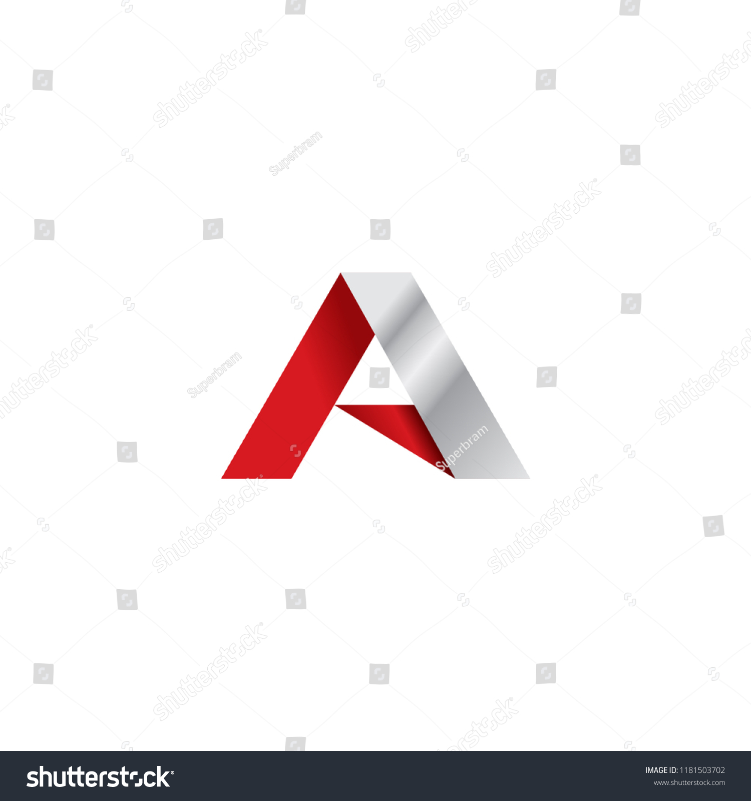 Modern Alogo Template Stock Vector (Royalty Free) 1181503702