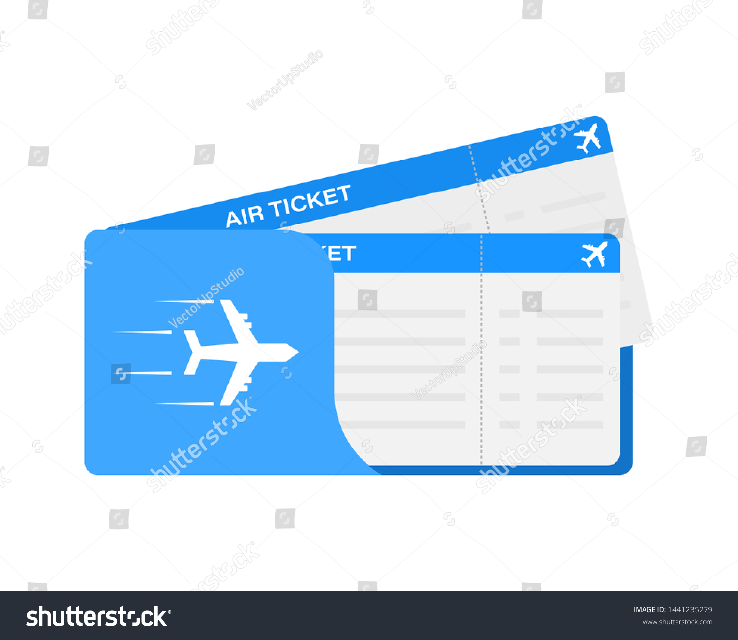 Modern Realistic Airline Ticket Design Flight Stock Vector (Royalty ... Modern Realistic Airline Ticket Design Flight Stock Vector (Royalty ...