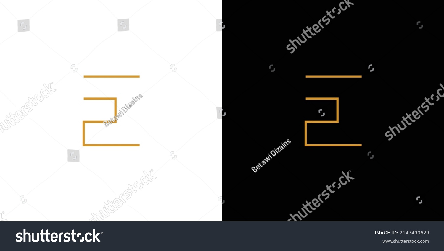 Modern Unique Letter E Initials Logo Stock Vector (Royalty Free) 2147490629 | Shutterstock