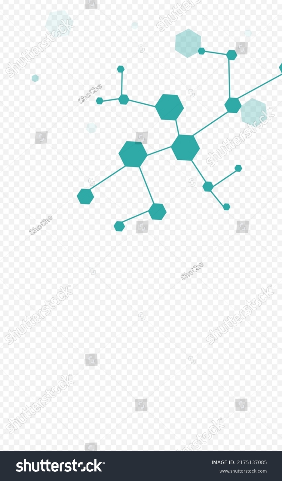 Modern Atom Vector Transparent Background Molecule Stock Vector ...