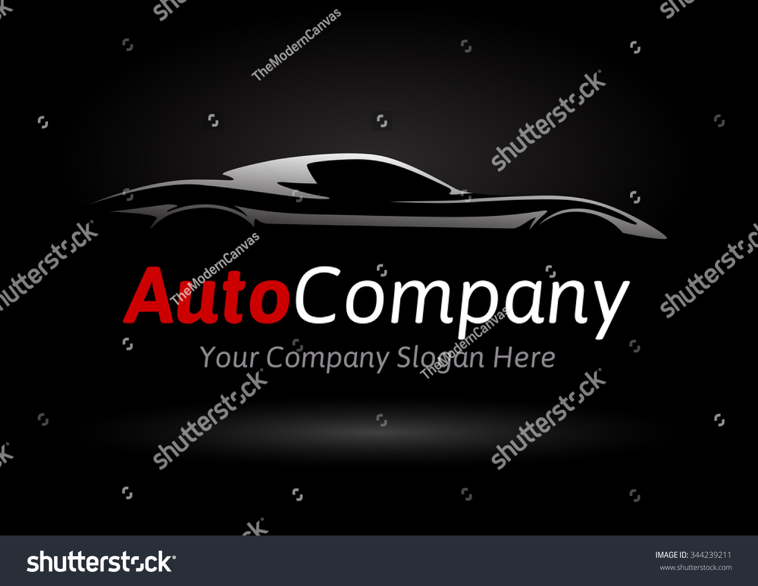 Modern Auto Company Logo Design Concept: vector de stock (libre de ... Modern Auto Company Logo Design Concept: vector de stock (libre de ...