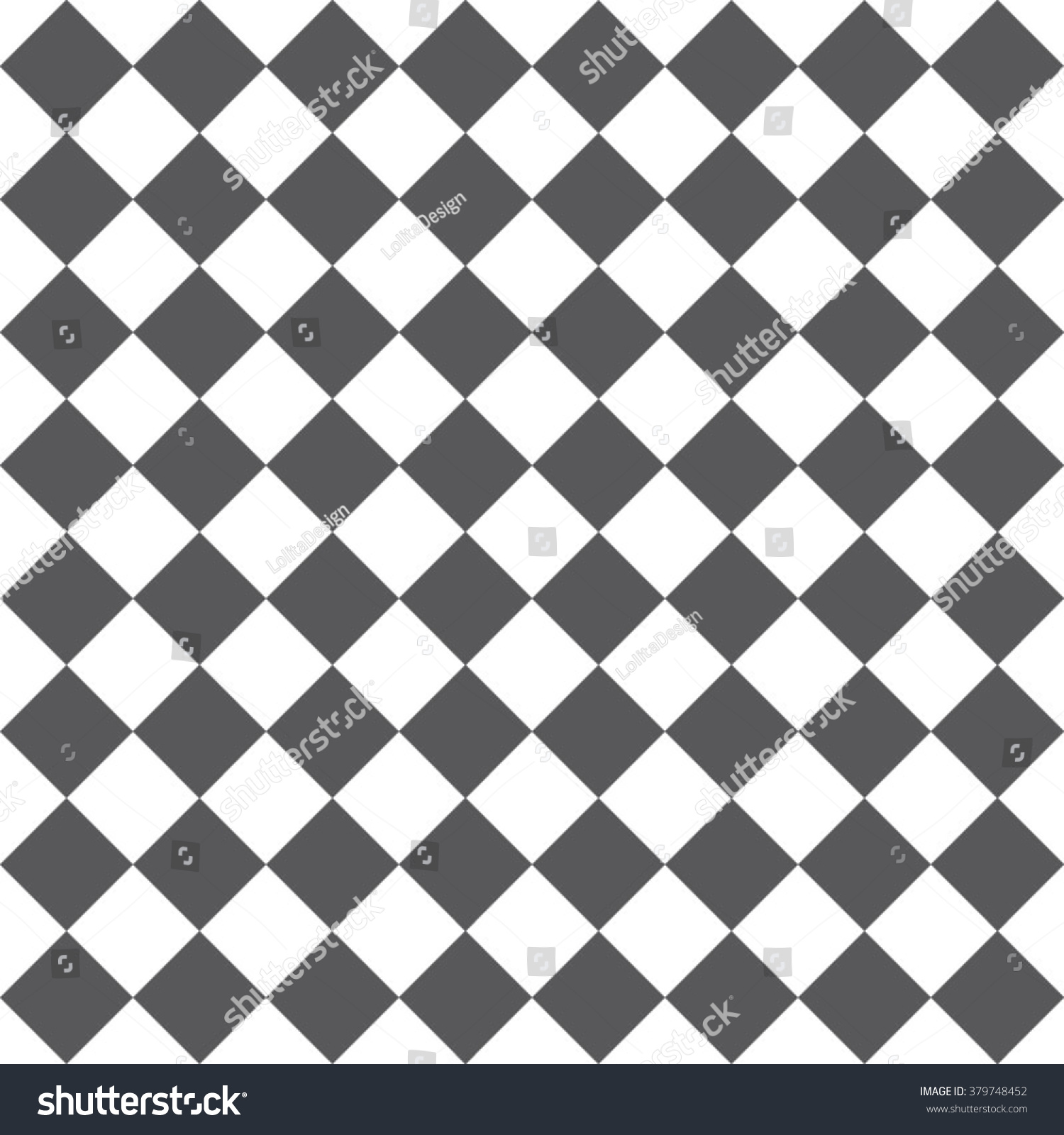 Modern Checkered Pattern Gray White Texture Stock Vector (Royalty Free ...