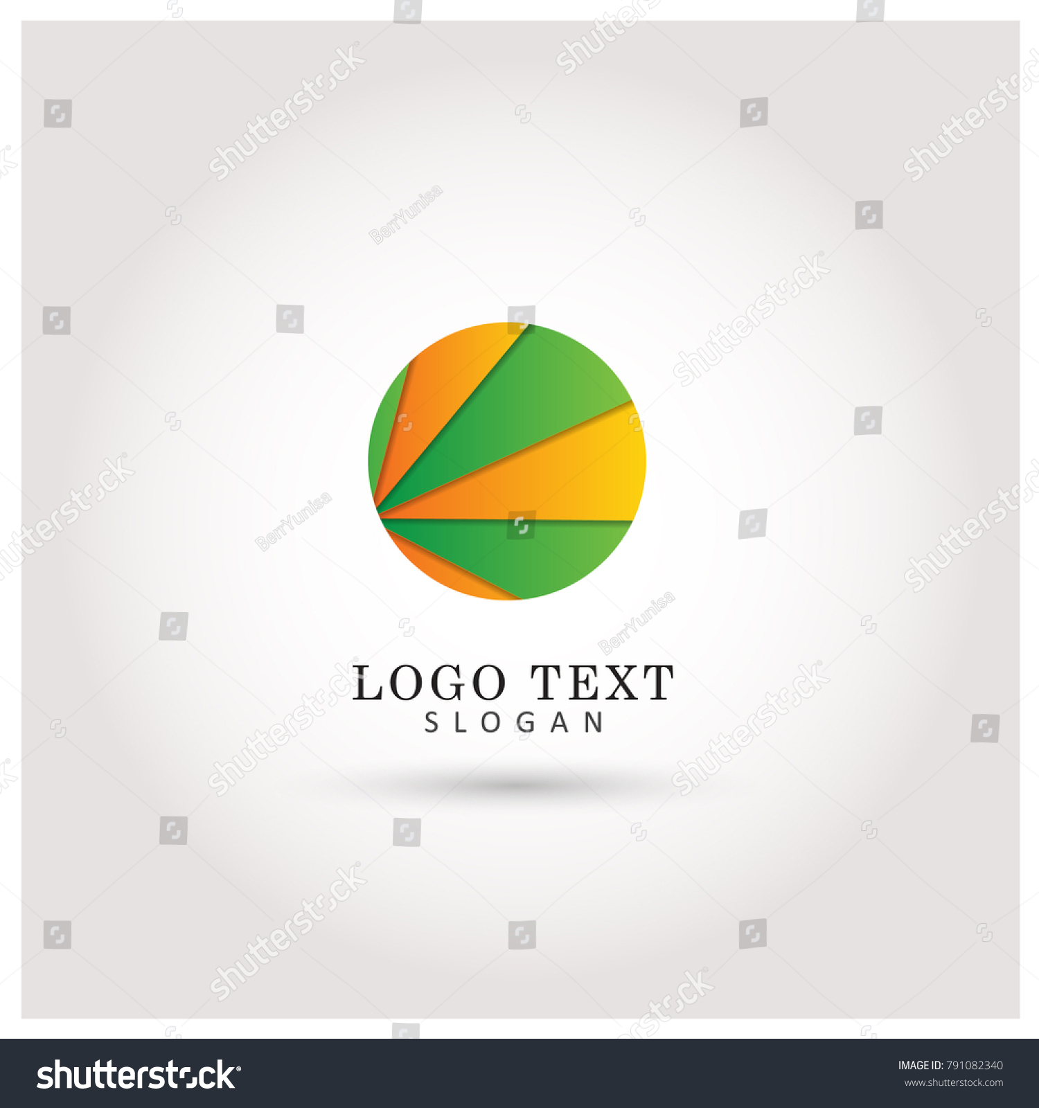 Modern Circle Layered Logo Symbol Icon Stock Vector (Royalty Free ...