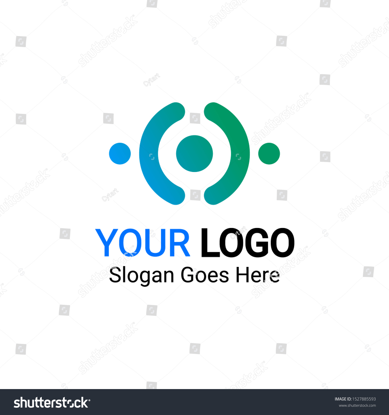 Modern Circular Logo Concept Vector Illustration Stock Vector (Royalty ...