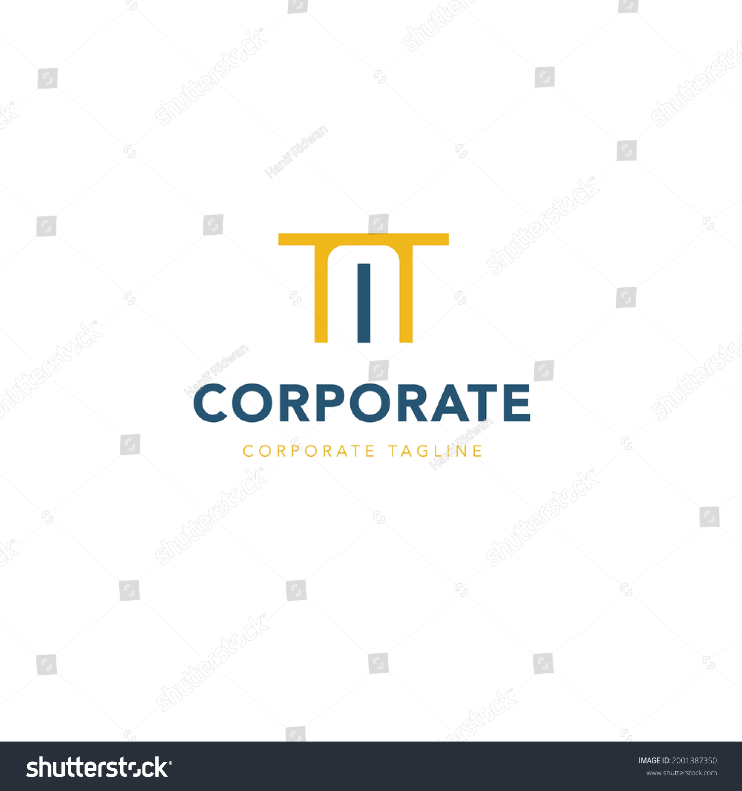 Modern Corporate Logo Clean Design Stock Vector (Royalty Free ...