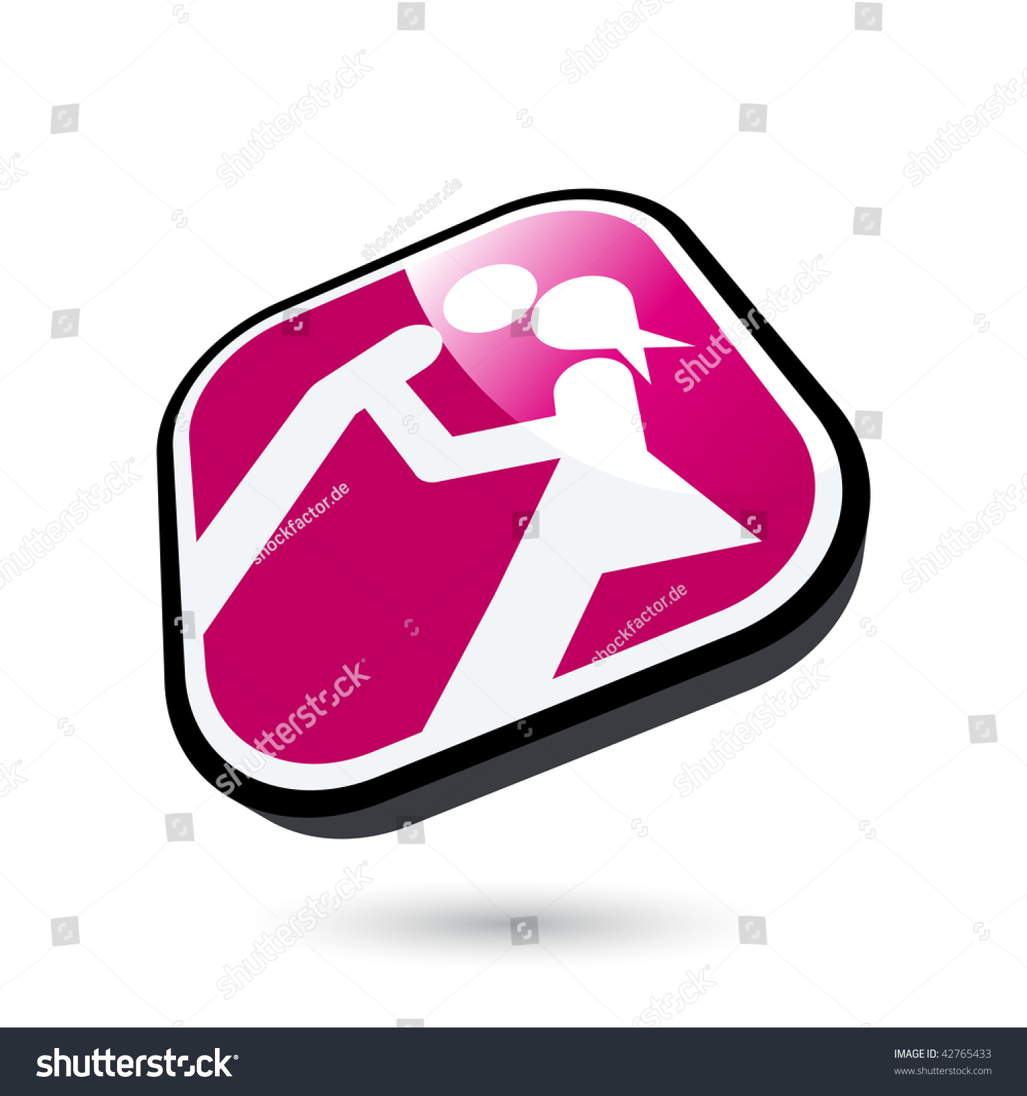 Modern Couple Sign Stock Vector (Royalty Free) 42765433 | Shutterstock