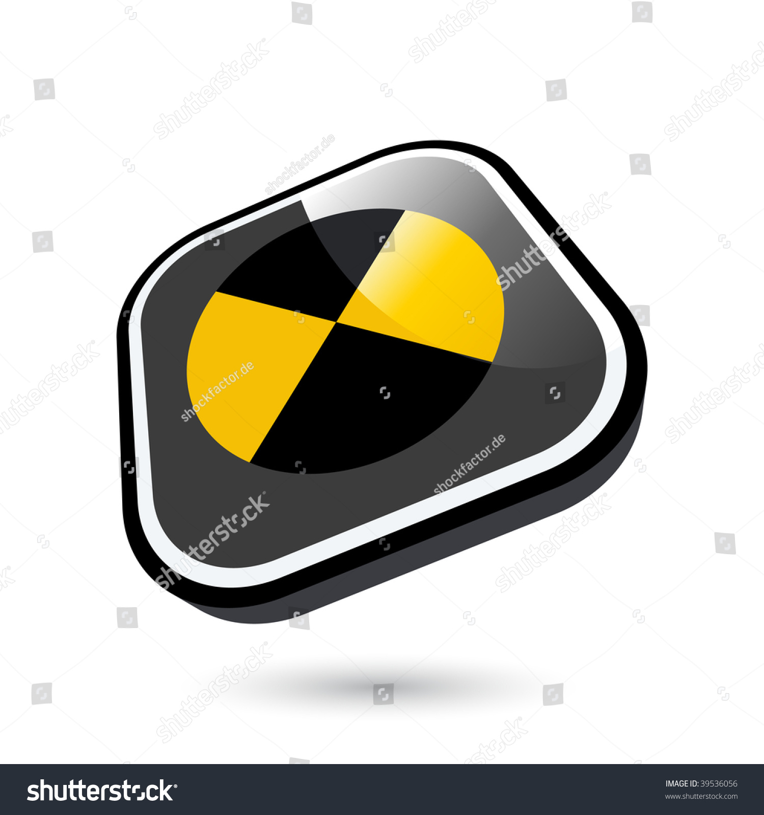 Modern Crash Test Sign Stock Vector (Royalty Free) 39536056 | Shutterstock