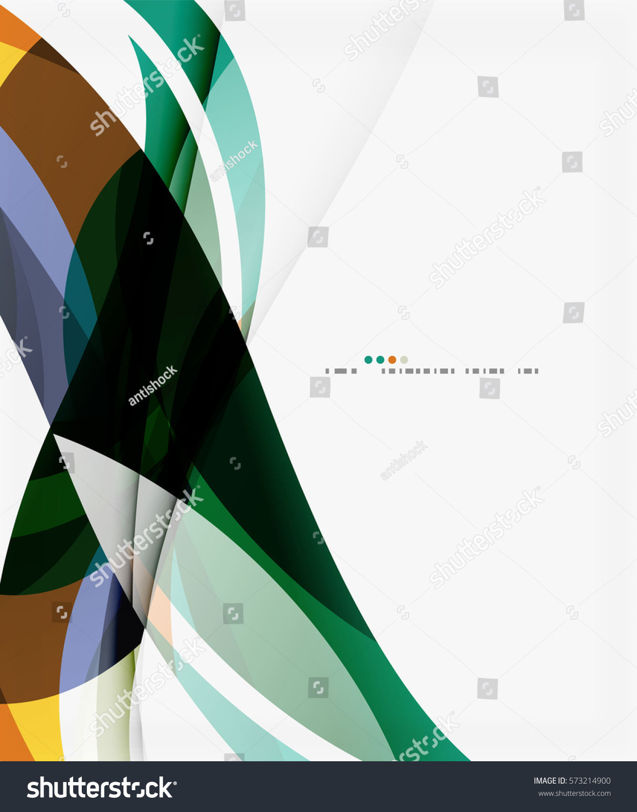 Modern Creative Curve Background Copy Space Stock Vector (Royalty Free ...