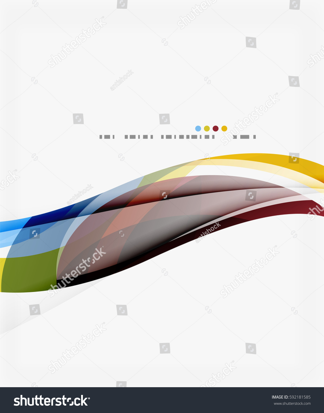 Modern Creative Curve Background Copy Space Stock Vector (Royalty Free ...