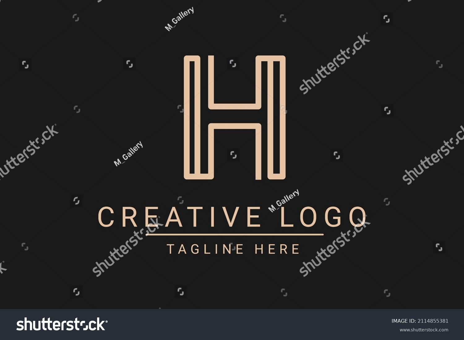 Modern Creative Letter H Vector Logo Stock Vector (Royalty Free ... Modern Creative Letter H Vector Logo Stock Vector (Royalty Free ...