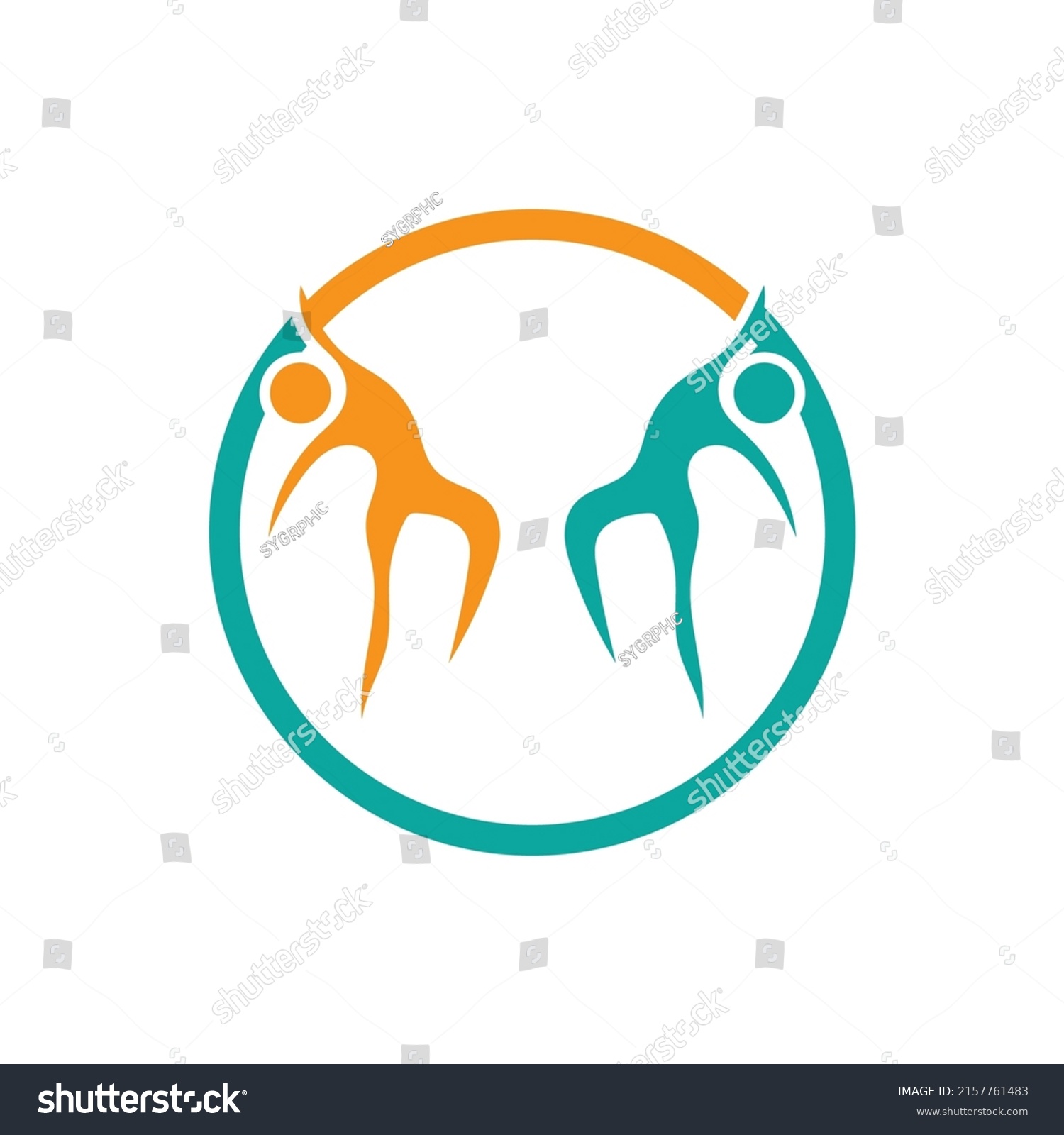 Modern Dance Logo Vector Design Symbol Stock Vector (Royalty Free ...