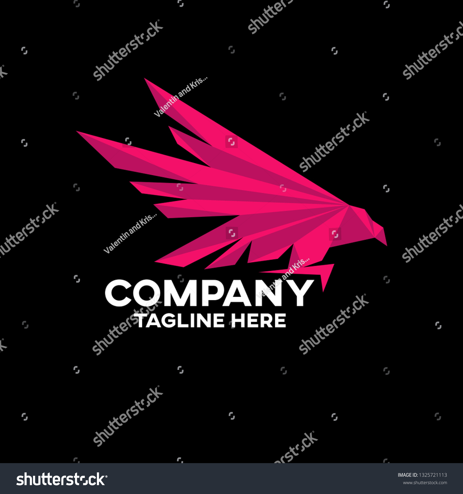 Modern Eagle Logo Stock Vector (Royalty Free) 1325721113 | Shutterstock