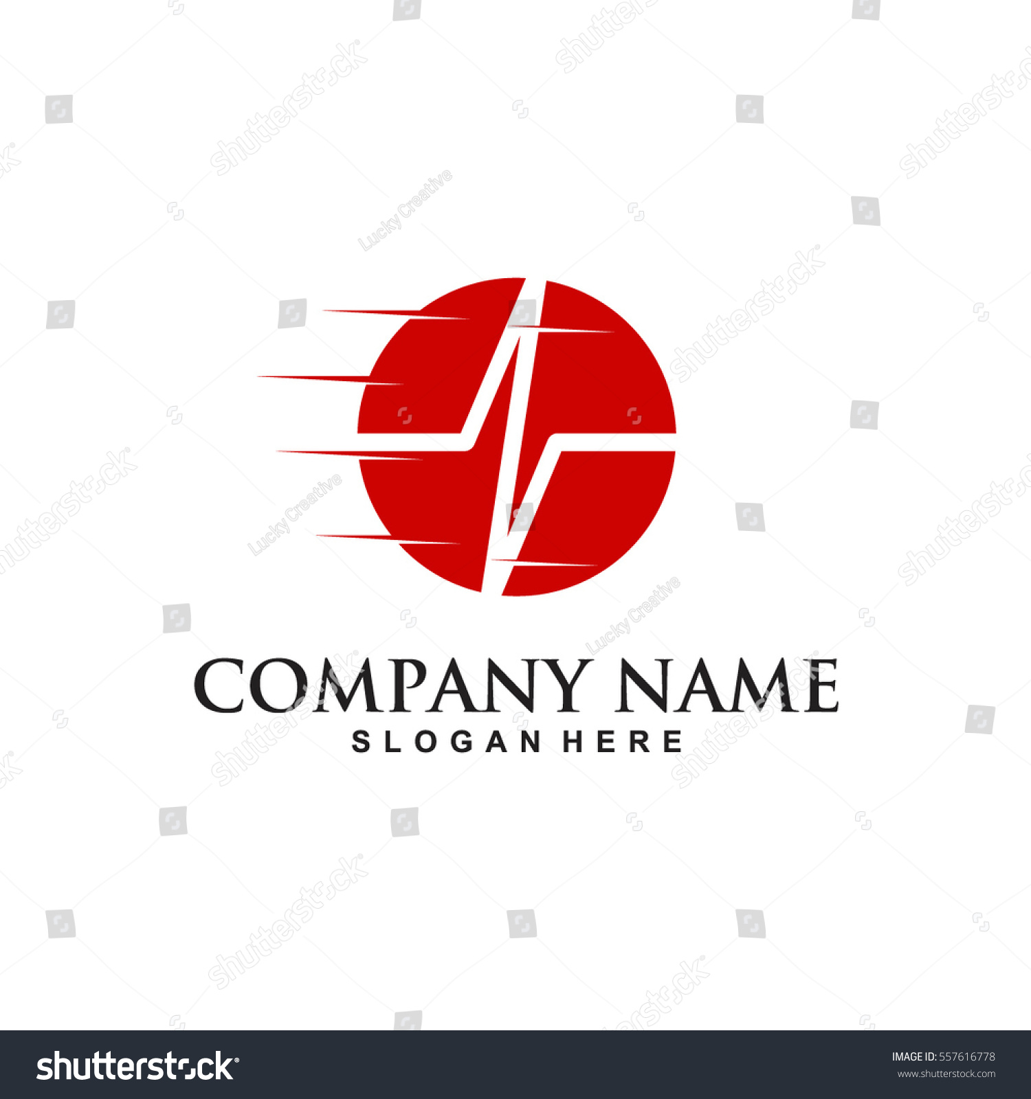 Modern Fast Medical Logo Vector Stock Vector (Royalty Free) 557616778 ...