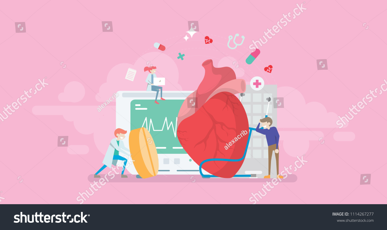 931 Heart failure cartoon Images, Stock Photos & Vectors | Shutterstock
