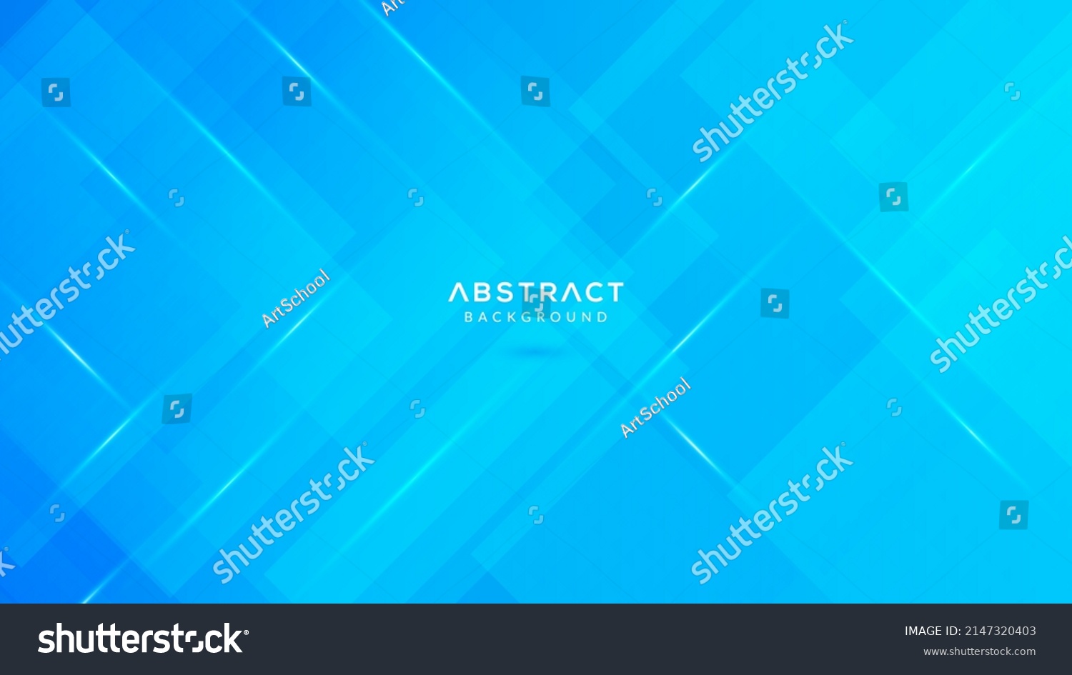 Modern Light Blue Abstract Geometric Background Stock Vector (Royalty ...