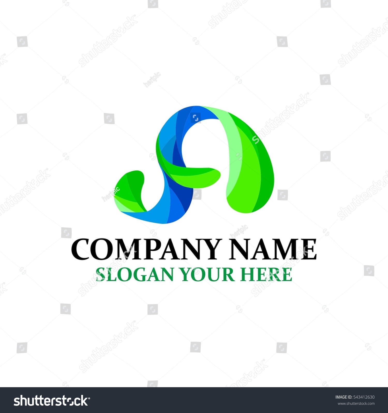 Modern Logo Letter Design Vector Stock Vector (Royalty Free) 543412630 ...