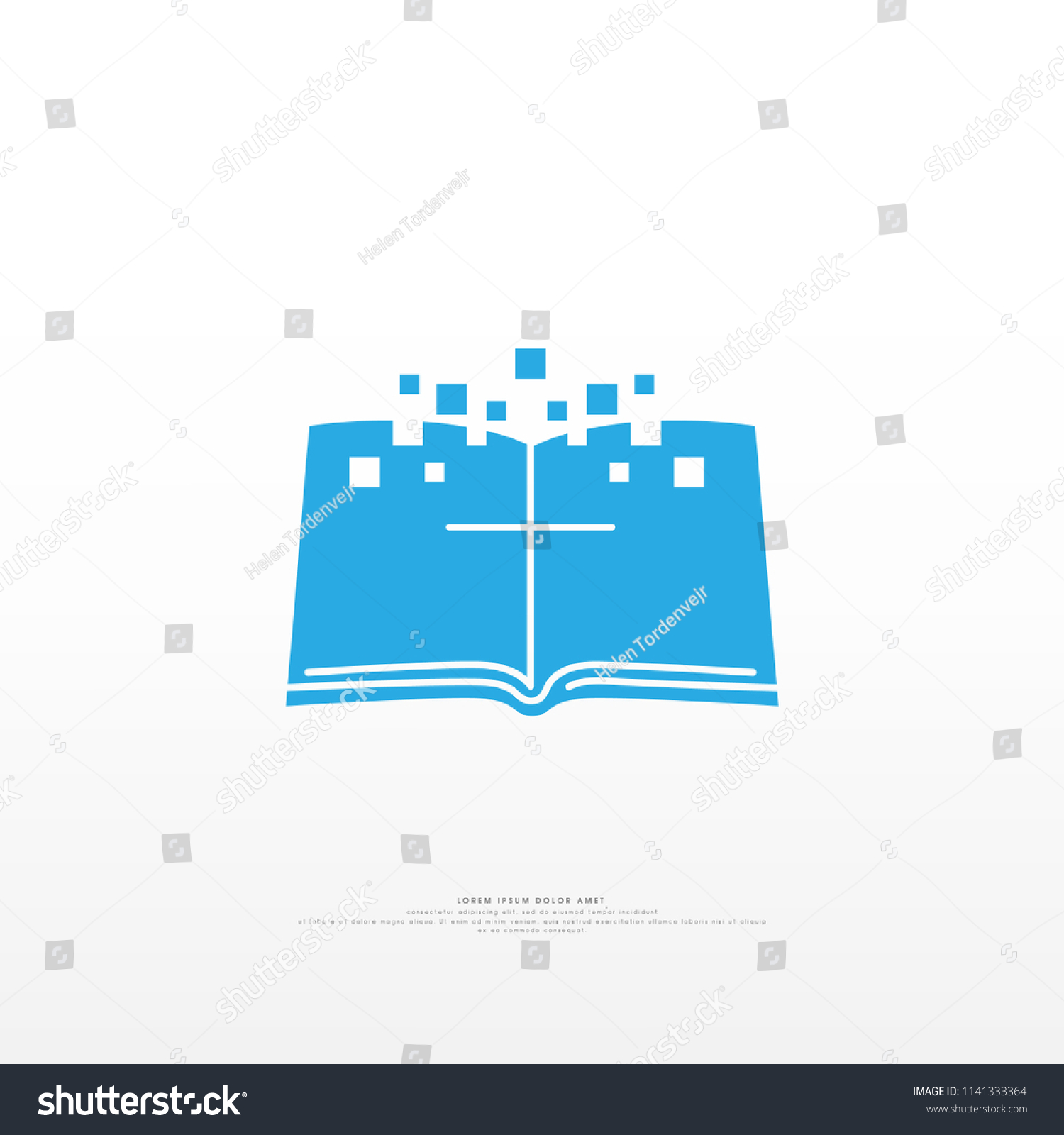 Modern Religious Logoicon Vector Image Stock Vector (Royalty Free ...