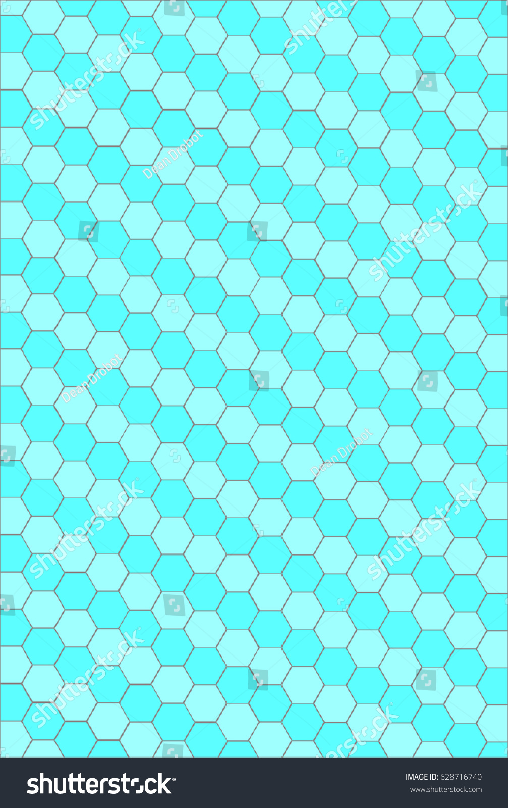 Modern Seamless Geometry Pattern Hexagon Vector Stock Vector (Royalty ...