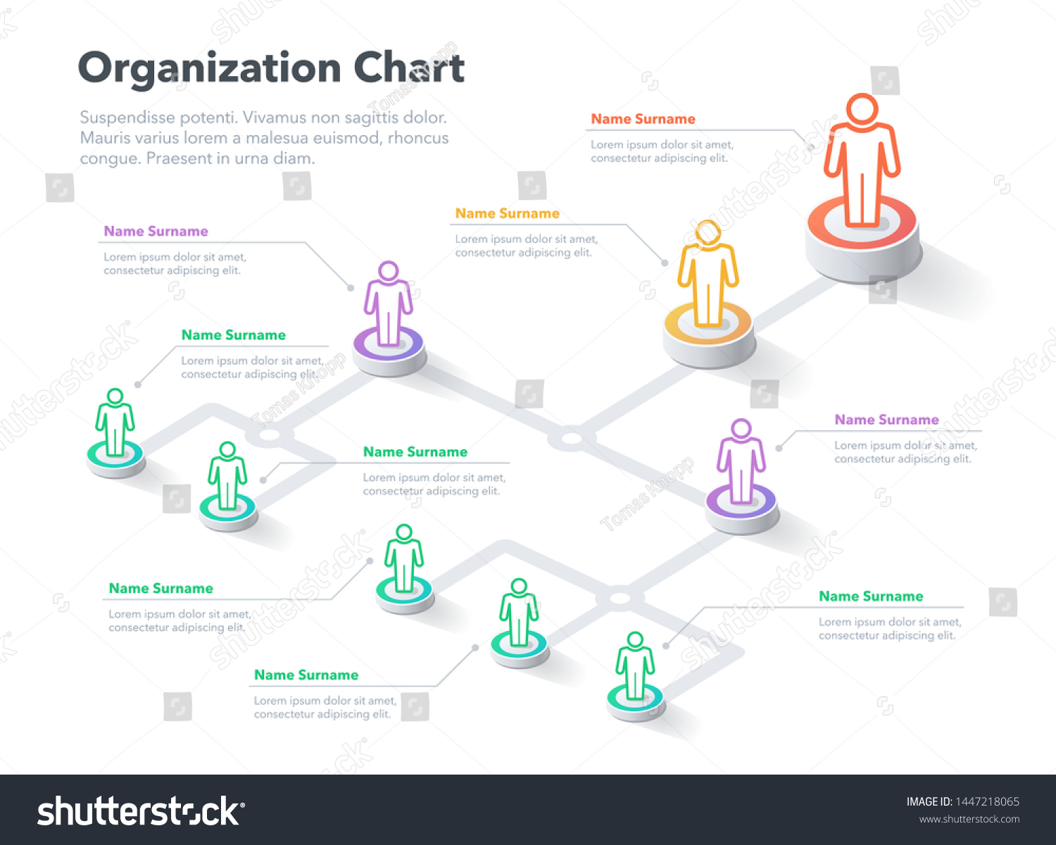 Modern Simple Company Organization Hierarchy Chart Stock Vector ... Modern Simple Company Organization Hierarchy Chart Stock Vector ...
