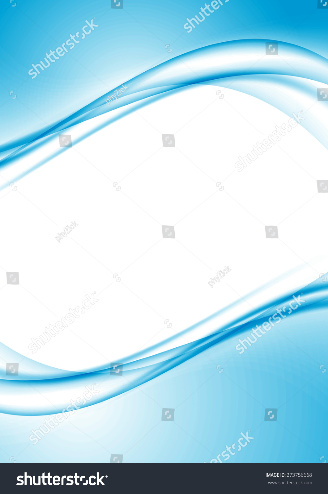Modern Swoosh Border Folder Design Template: vector de stock (libre de ...