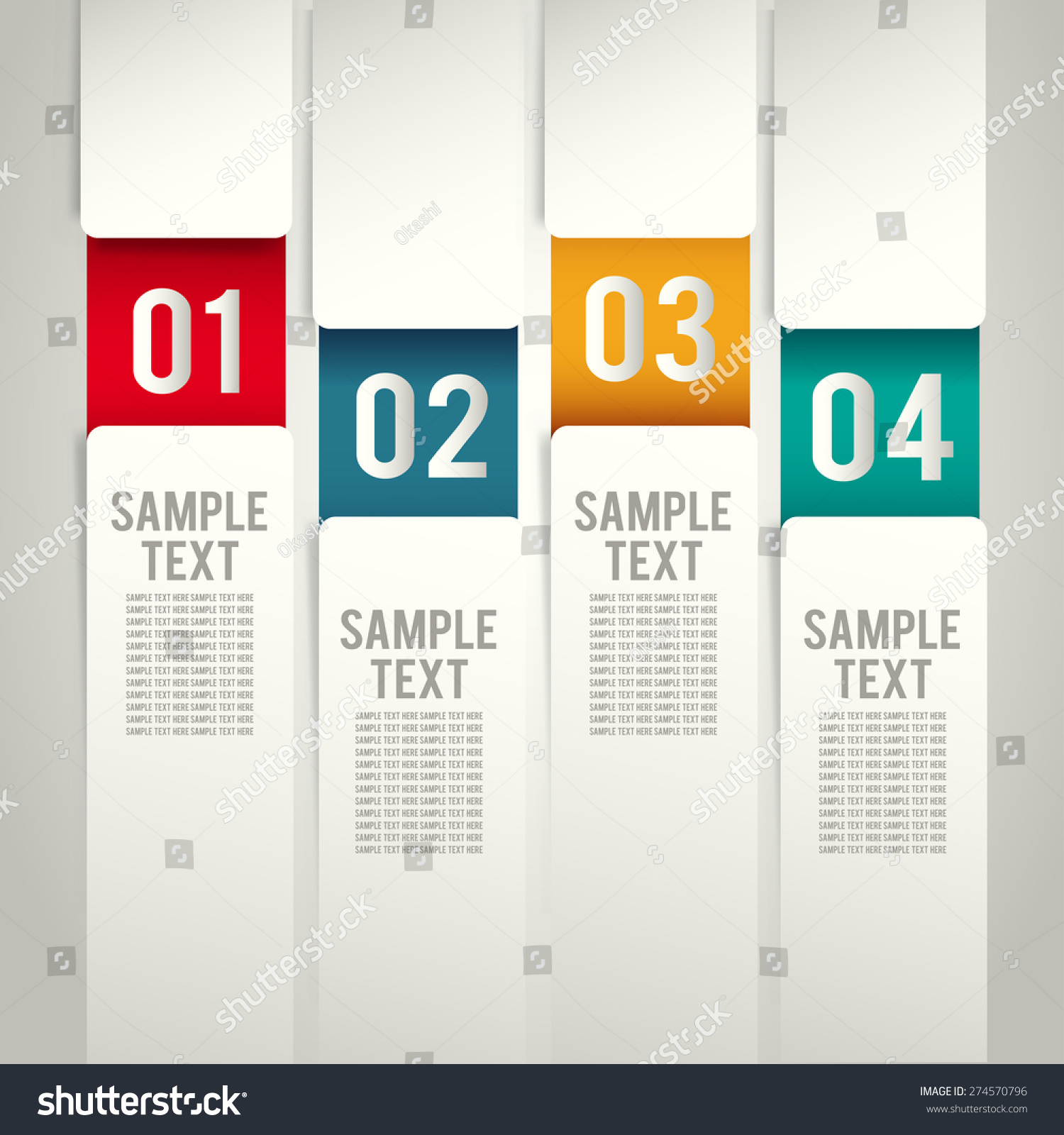 Modern Template Design Set Vector Illustration Stock Vector (Royalty ...