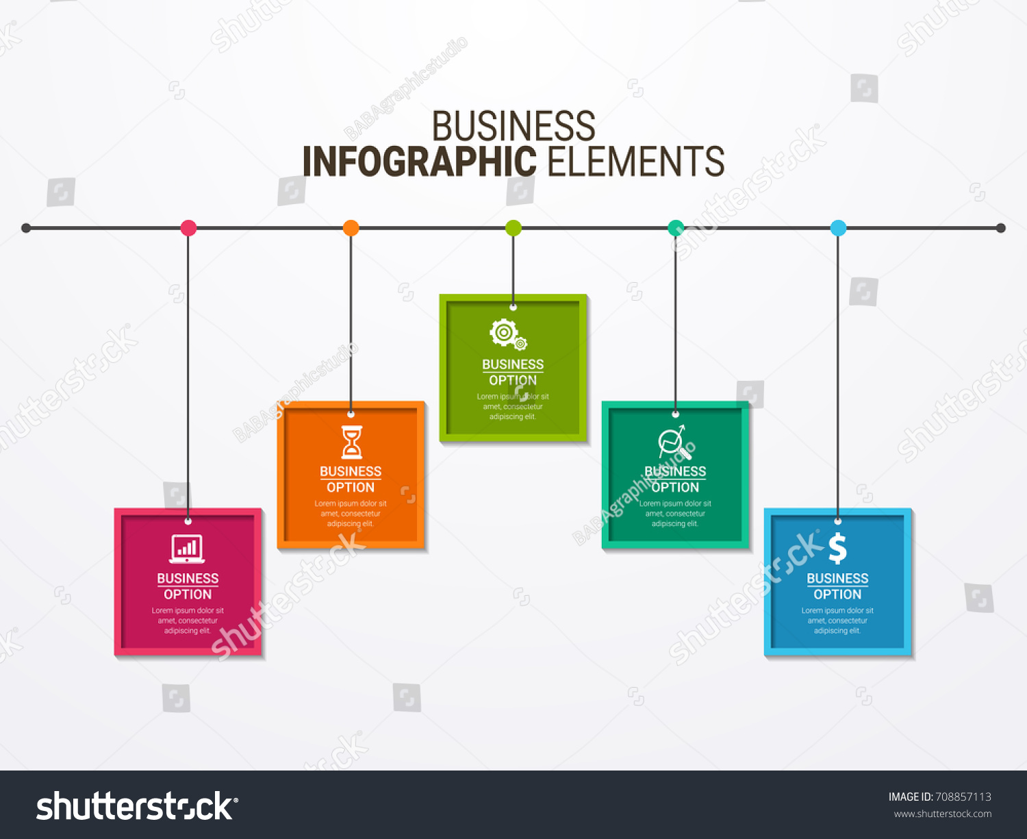 Modern Timeline Infographics Stock Vector (Royalty Free) 708857113 ...