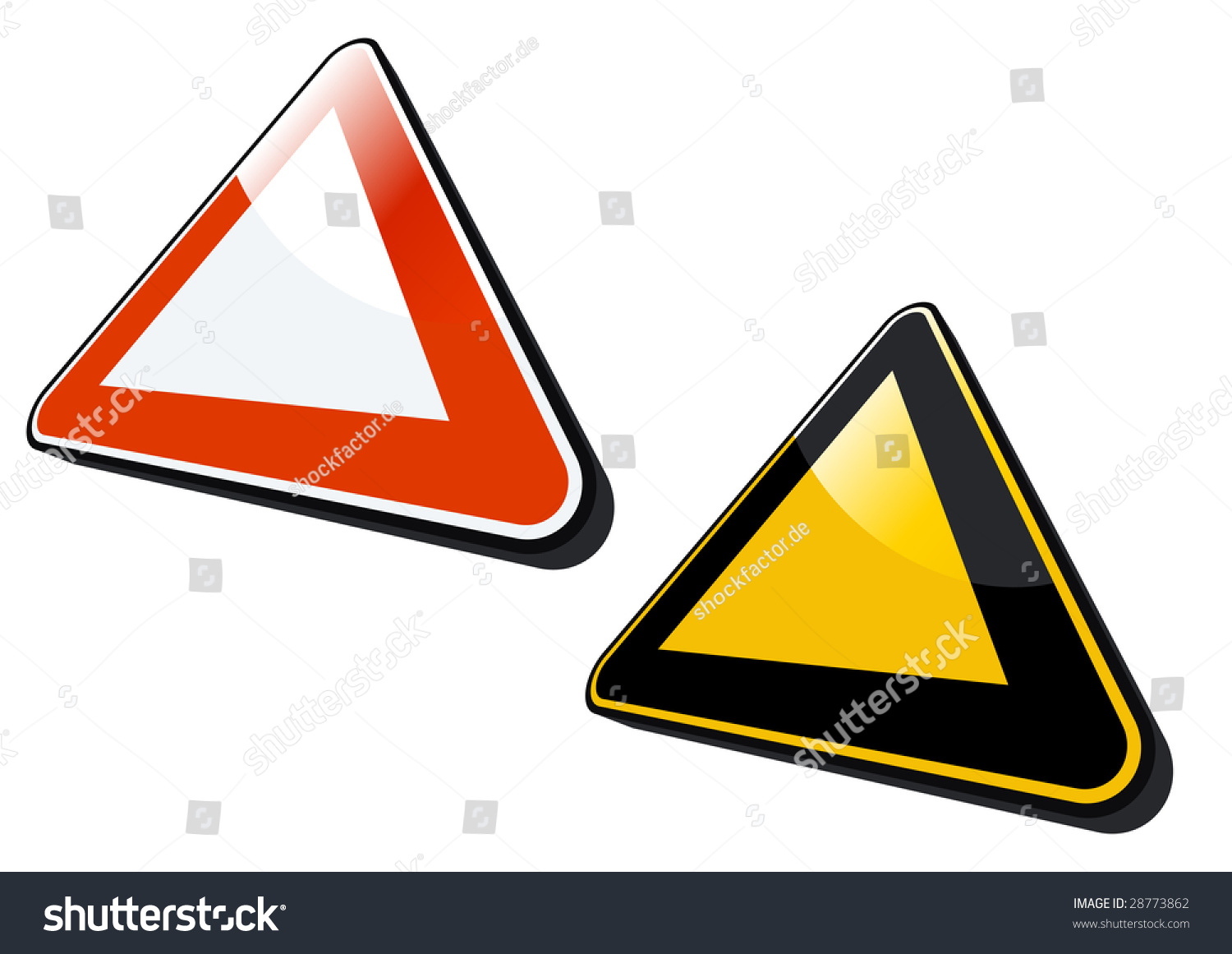 Modern Traffic Sign Stock Vector (Royalty Free) 28773862