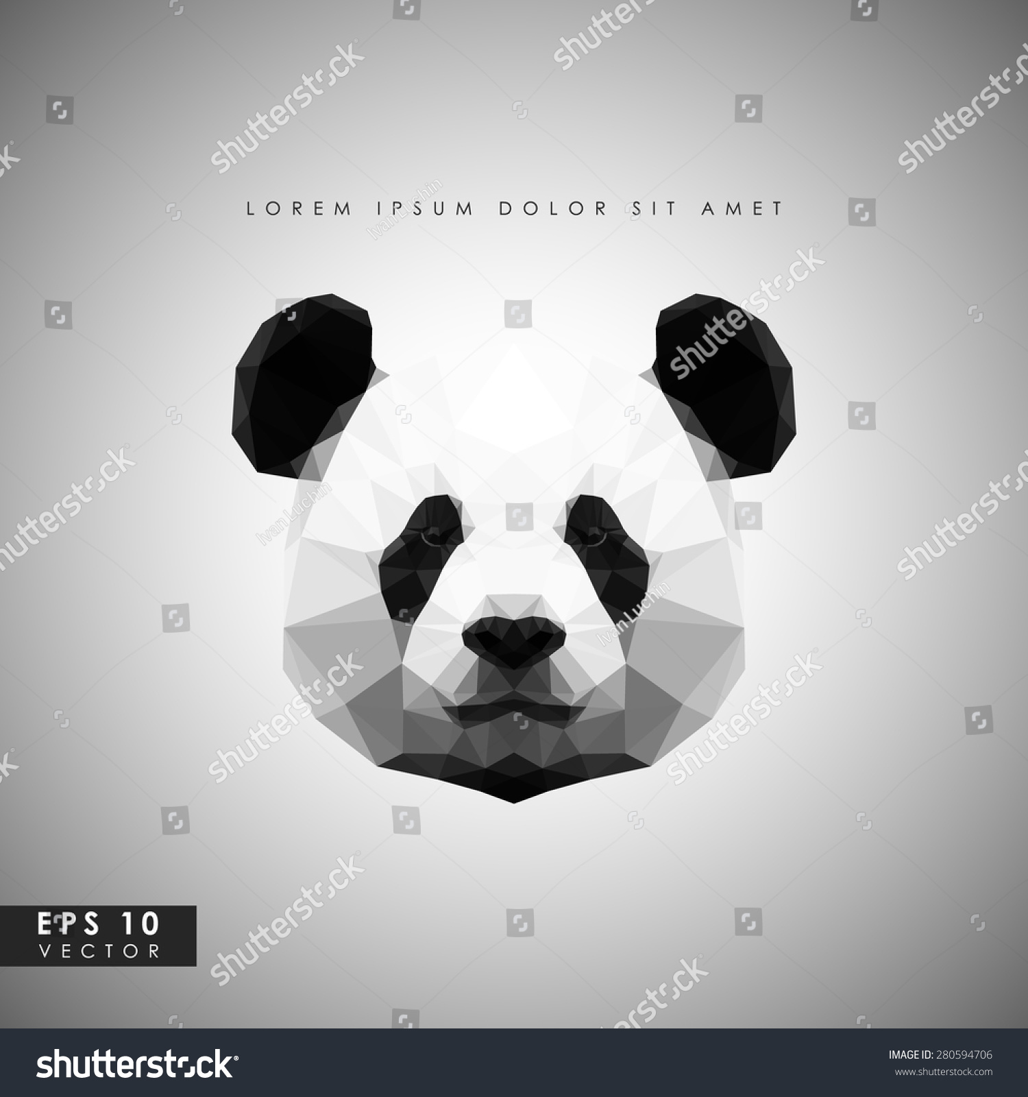 757 Polygon panda 图片、库存照片和矢量图 | Shutterstock
