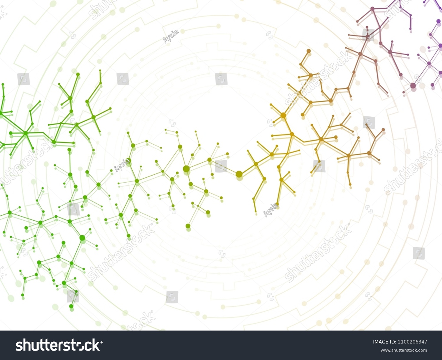 Molecular Structure Background Science Template Wallpaper Stock Vector ...