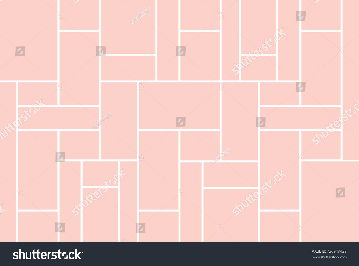 Mondrian Pattern Vector Emulation Design Wallpaper Stock Vector ...