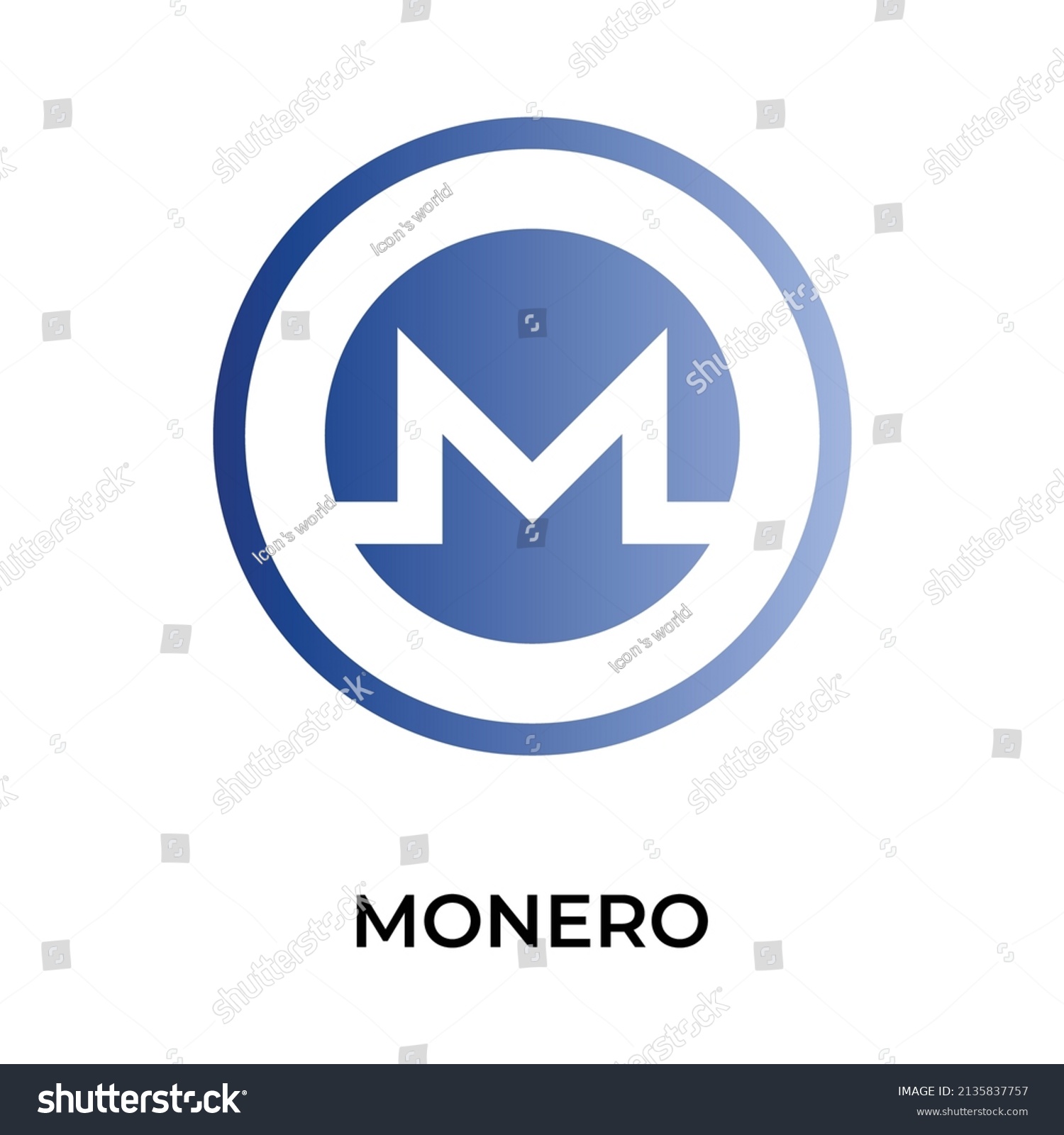 Monero Cryptocurrency Coin Icon Xmr Coin Stock Vector (Royalty Free ... Monero Cryptocurrency Coin Icon Xmr Coin Stock Vector (Royalty Free ...