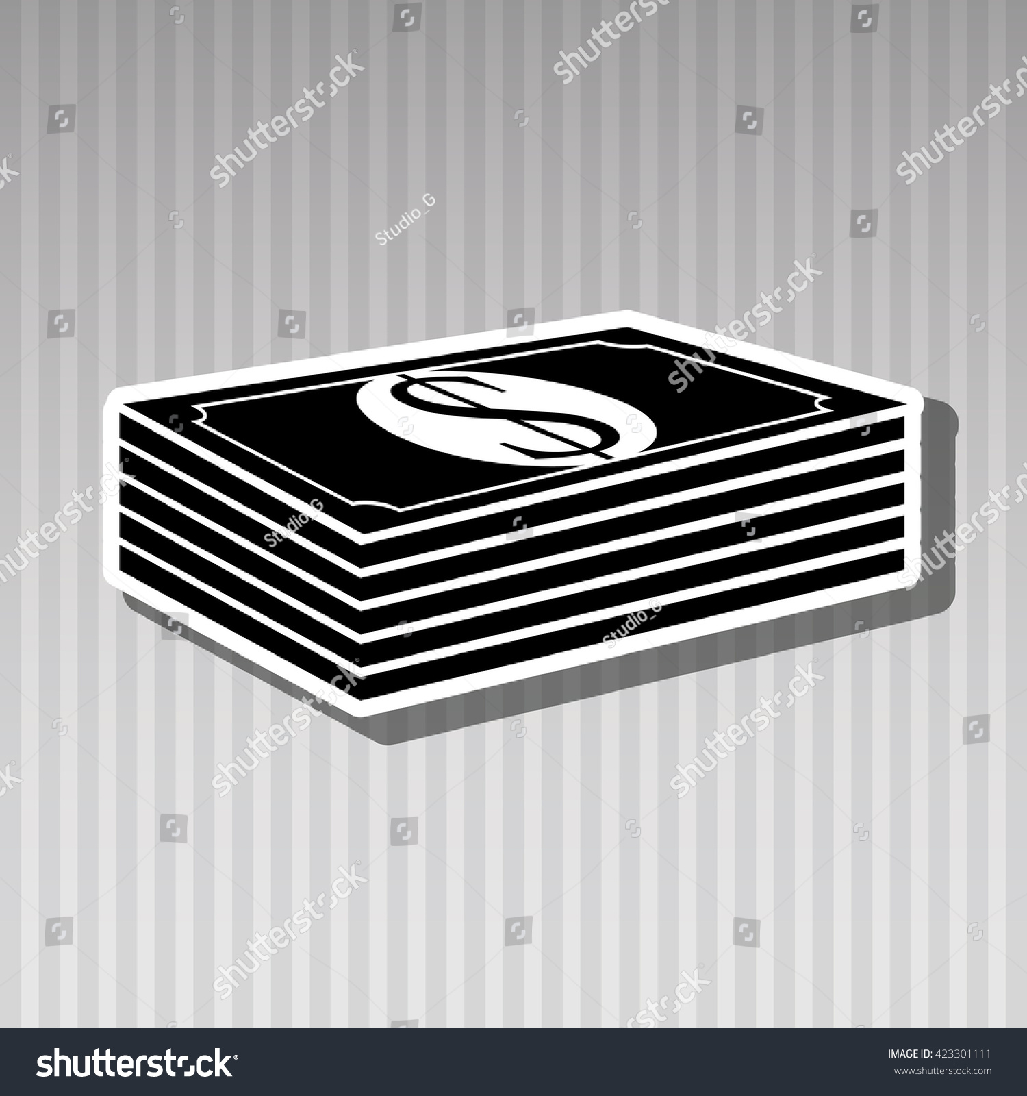 Money Concept Design Stock Vector (Royalty Free) 423301111 | Shutterstock